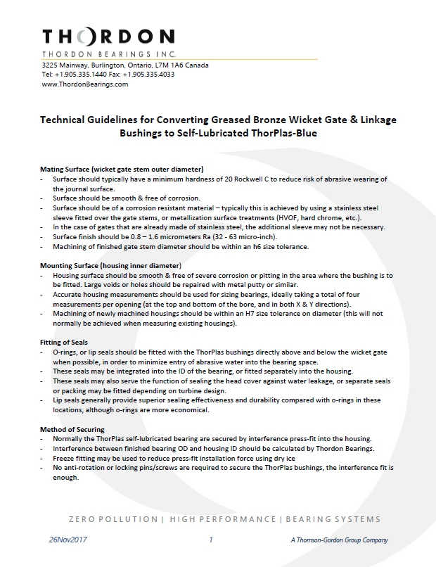 Technical Documents | Millstream Engineering