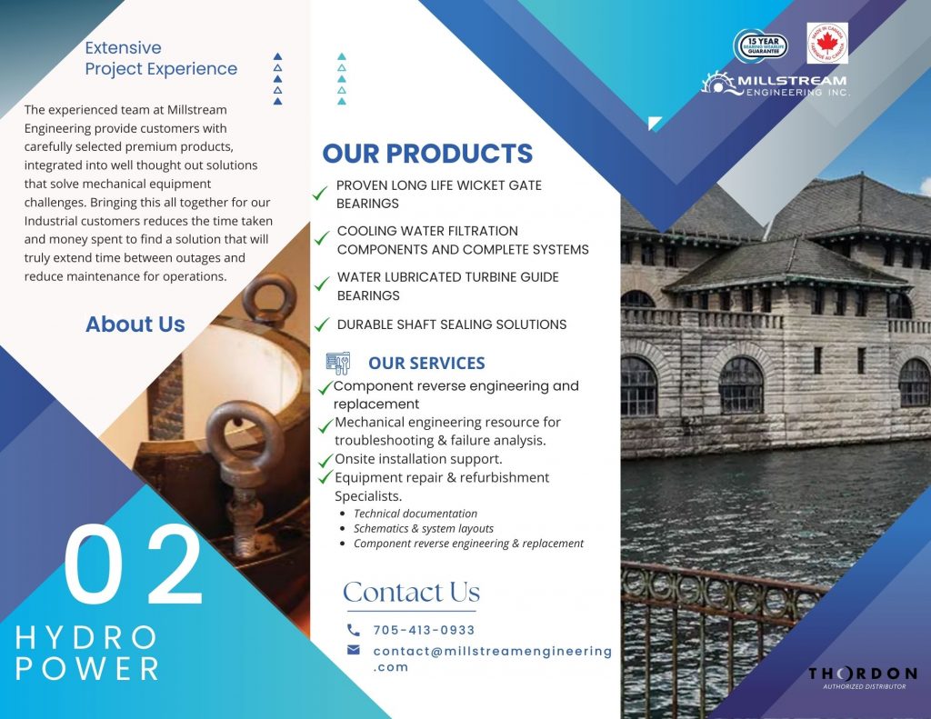 HYDRO POWER - Millstream Engineering